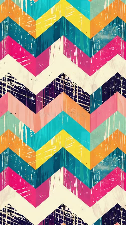 Chevron Patterns for a Modern Twist Stock Illustration - Illustration ...