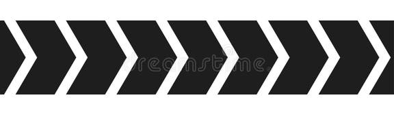 Chevron Road Marking â€“ Directional Road Guidance Vector Stock ...