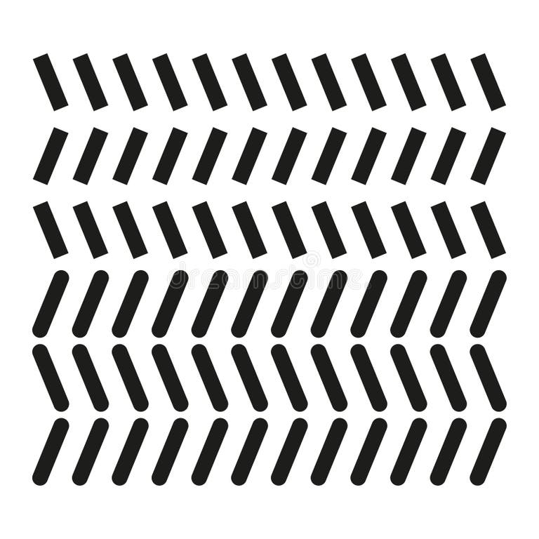 Chevron Stripe Pattern. Angled Track Icon. Repetitive Arrow Vector ...