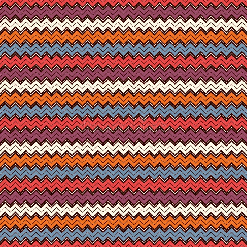 Chevron Stripes Background. Bright Seamless Pattern with Classic ...