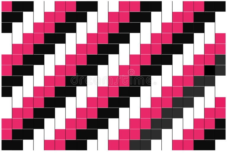 Chevron Tile Arrangement a Detailed View of a Repeating Woven Structure ...
