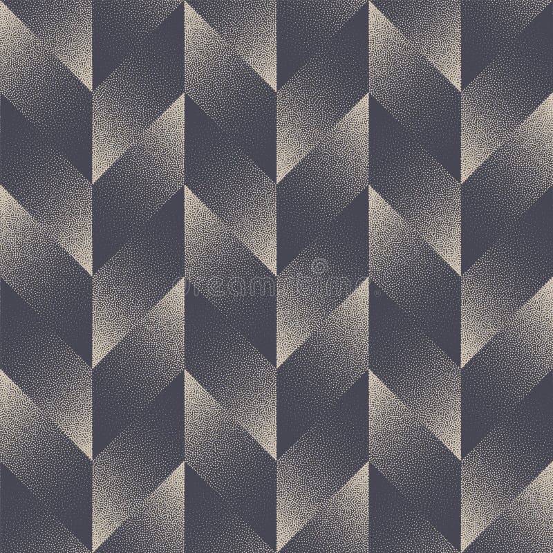 Chevron Tile Modern Elegant Seamless Pattern Vector Stipple Abstract ...