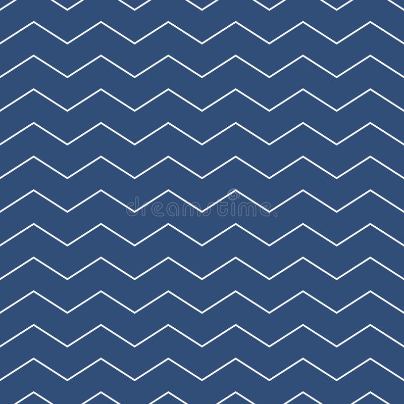 Chevron Vector Seamless Pattern in Flat Modern Style Stock Illustration ...