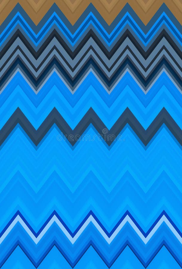 Chevron Zigzag Blue Sky Pattern Abstract Art Background Trends Stock ...