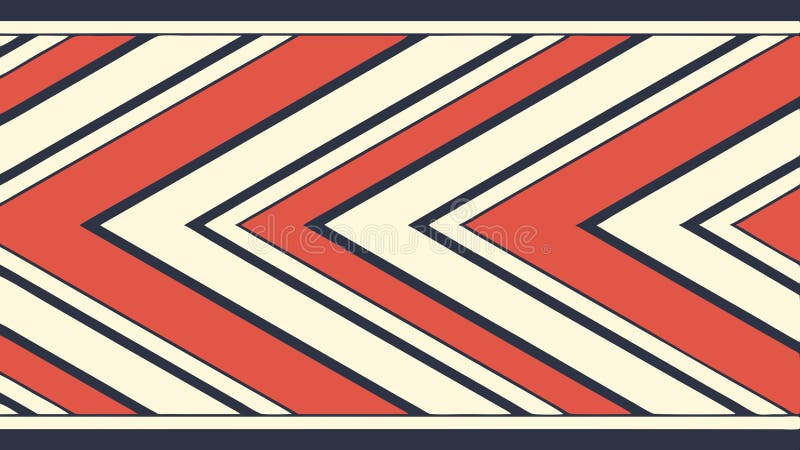 Chevron Zigzag Border, Decorative Edge Design Vector Design Generative ...