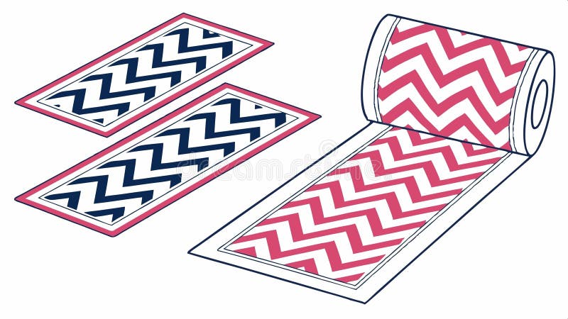 Chevron Zigzag Borders, Decorative Frame and Pattern Art. Vector Design ...