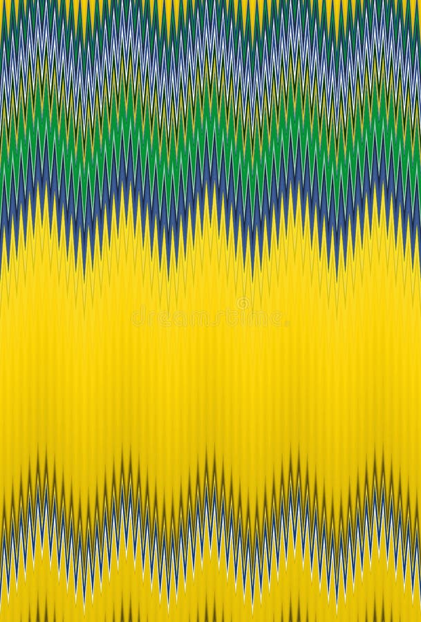 Chevron Zigzag Brazil Wave Flag Pattern Abstract Art Background Trends ...
