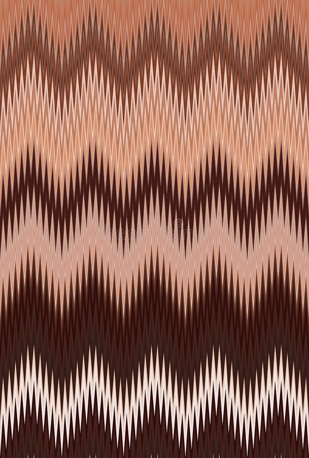 Chevron Zigzag Wave Brown Coffee Bronze Pattern Abstract Art Background ...