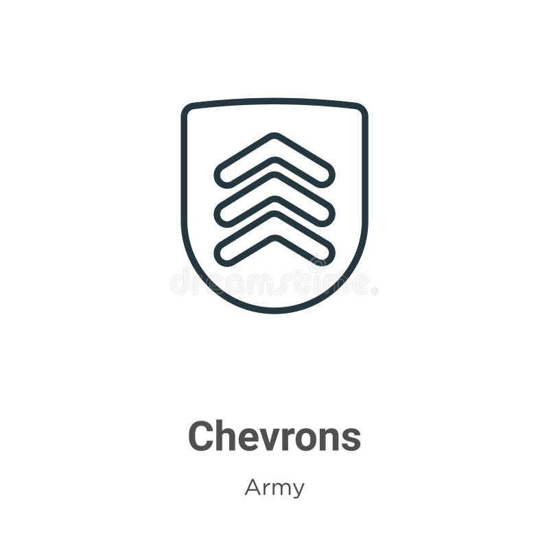 Chevron Vector Icon on White Background. Flat Vector Chevron Icon ...