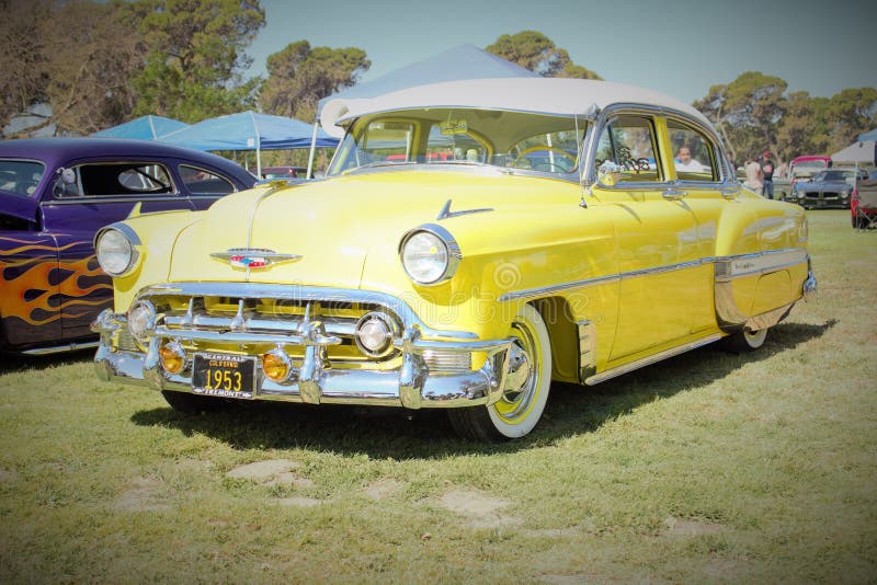 54 chevy car editorial photo. Image of great, show, chevy - 107089016