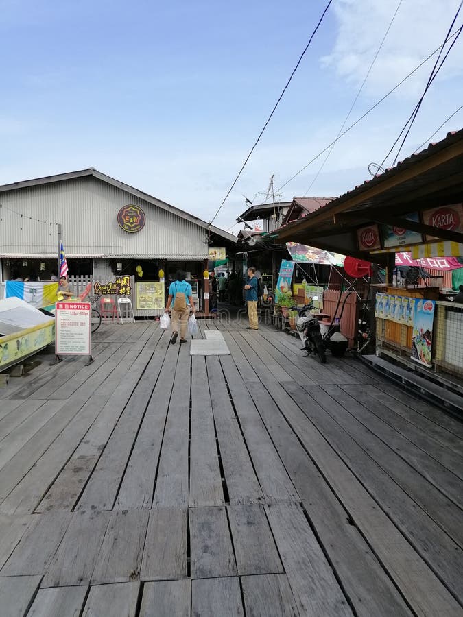 Chew Jetty in penang editorial image. Image of jetty - 158029000