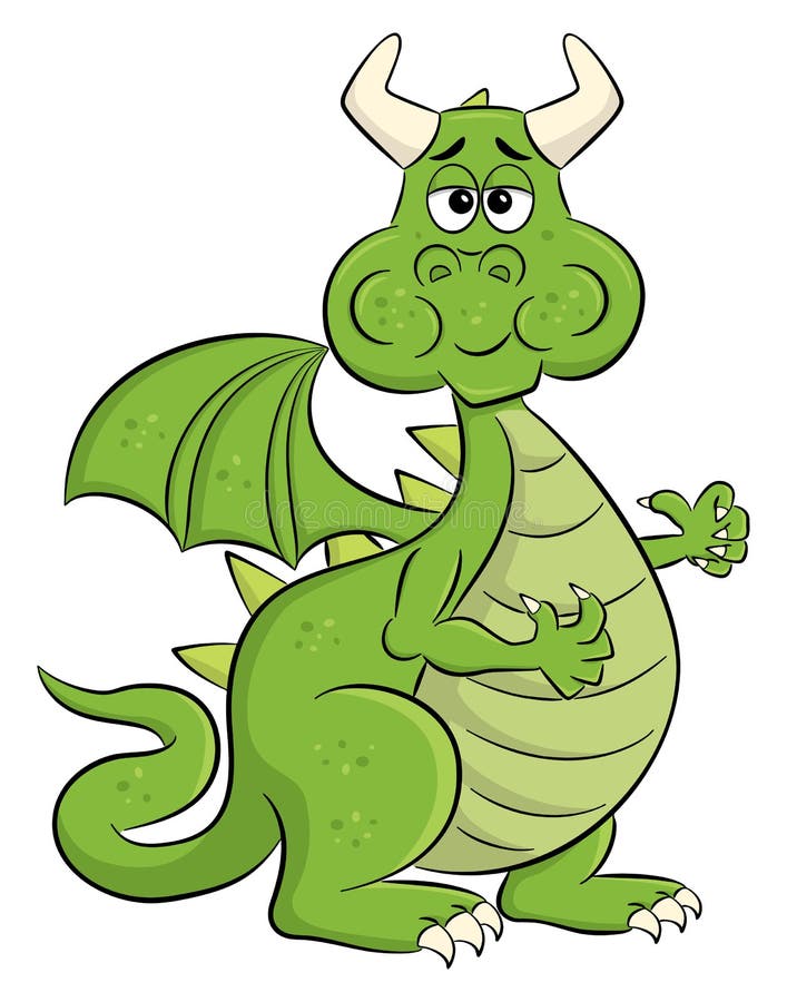 Dragon Eating Cartoon Stock Illustrations – 682 Dragon Eating Cartoon ...