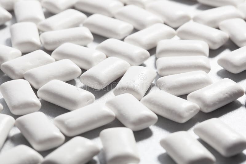 Chewing gum stock photo. Image of white, peppermint, mint - 8290456