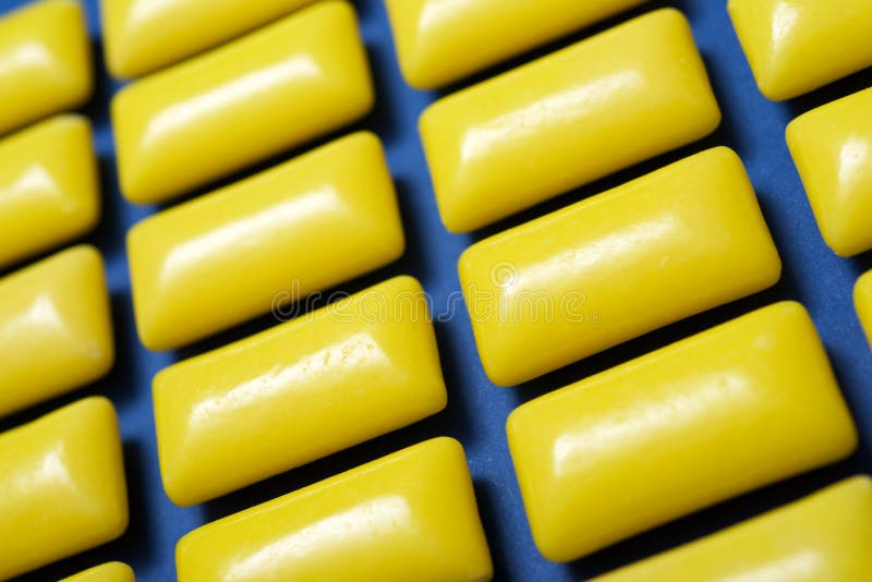 Gums on a table stock photo. Image of pill, life, rectangular - 234863292