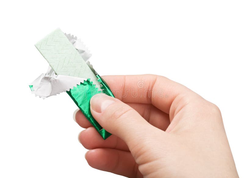 Chewing gum stock photo. Image of slice, dental, chewing - 39544738