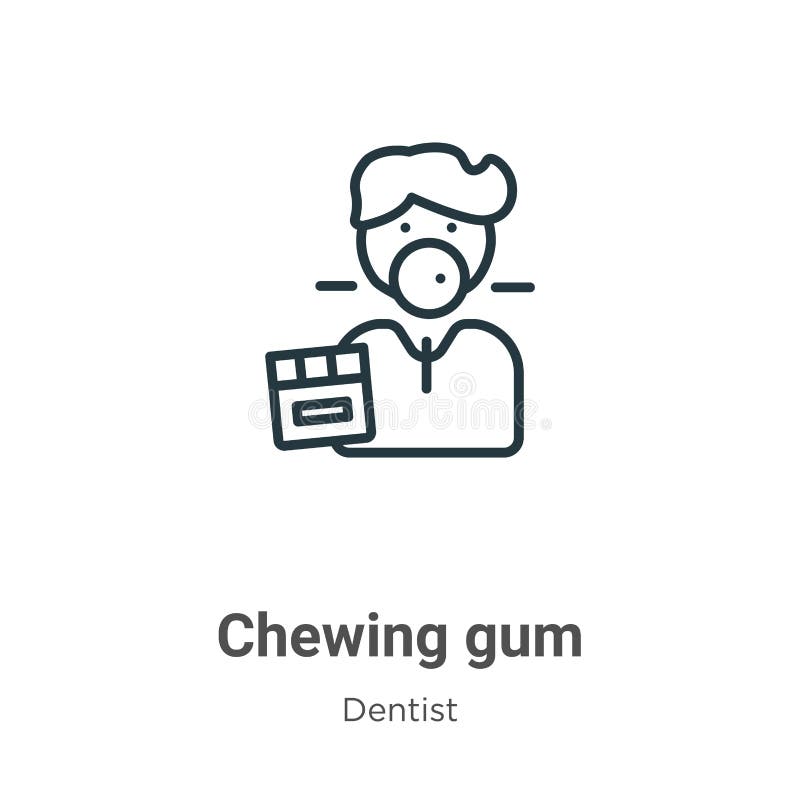 Gum Outline Stock Illustrations – 3,391 Gum Outline Stock Illustrations ...