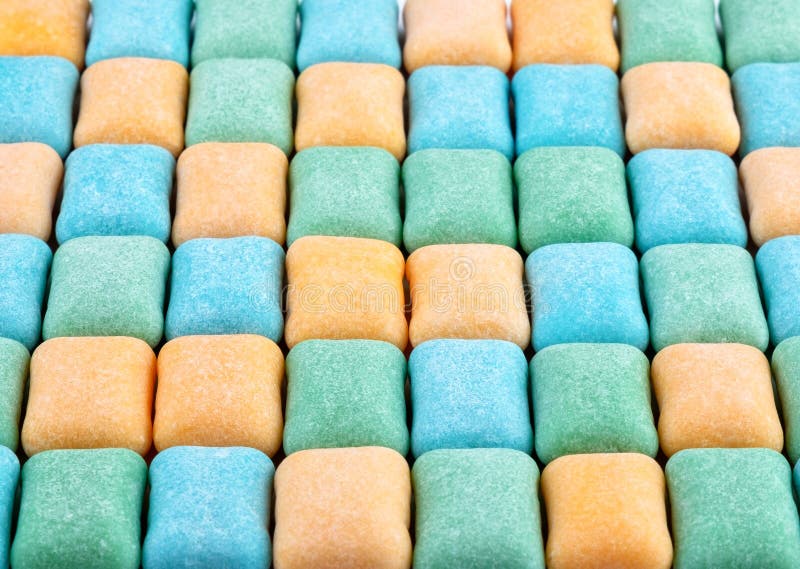 Chewing Gum Textured Background Stock Photo - Image of menthol ...
