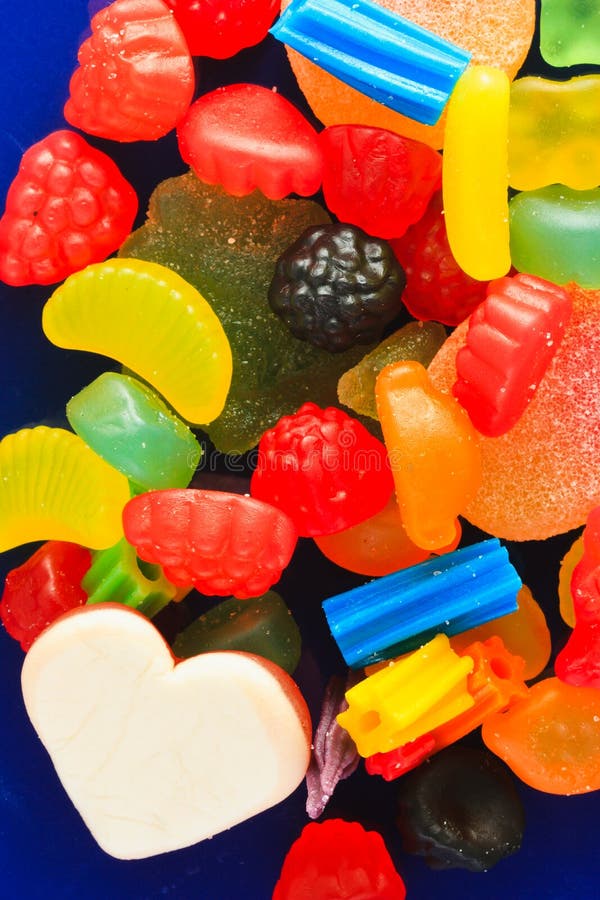 Chewy Candy stock image. Image of colorful, heart, gummy - 22644767