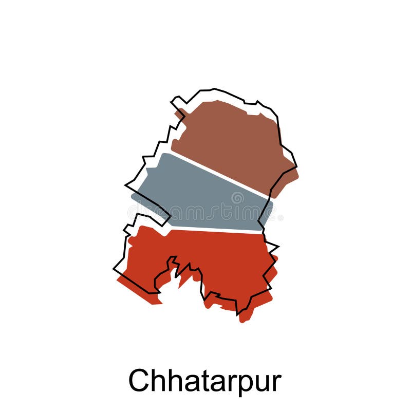 Chhatarpur Map Stock Illustrations – 4 Chhatarpur Map Stock ...