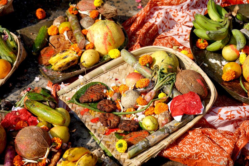 Chhath Puja Special prasad stock photo. Image of ghat - 299783138