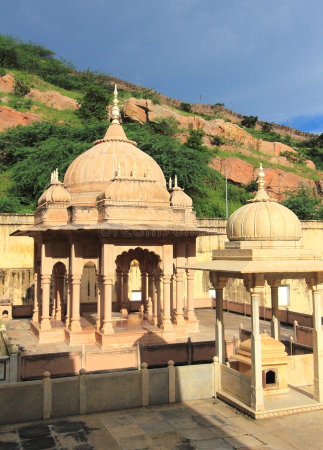 Chhatri Di Ki Di Maharani a Jaipur. Fotografia Stock - Immagine di ...