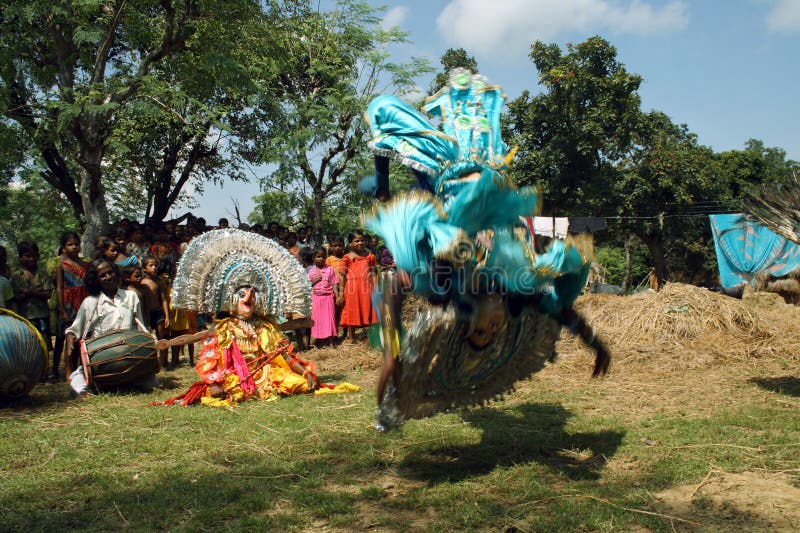 Chhau Dance India Indian Folk Dance Editorial Photography - Image of ...