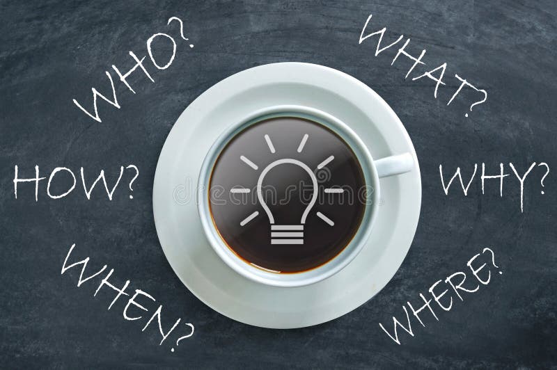Chi, Che Cosa, Quando, Perché, Dove, Come, Fotografia Stock - Immagine di domanda, parte: 13690696