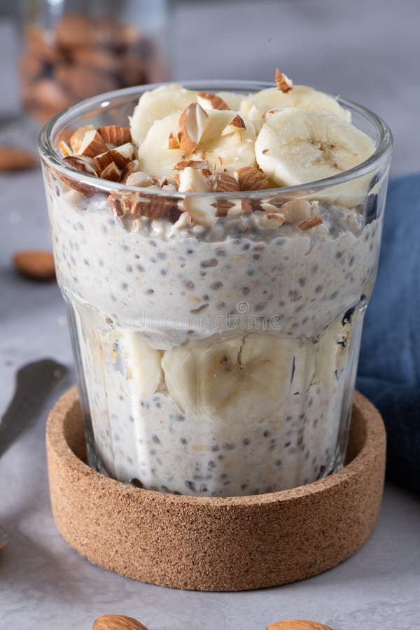 Chia seed pudding parfait stock photo. Image of healthy - 329379076