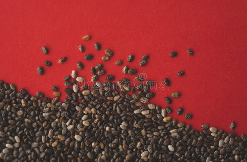 Photography of CHIA SEEDS Falling from the Sky, Hyperpop Colour Scheme ...