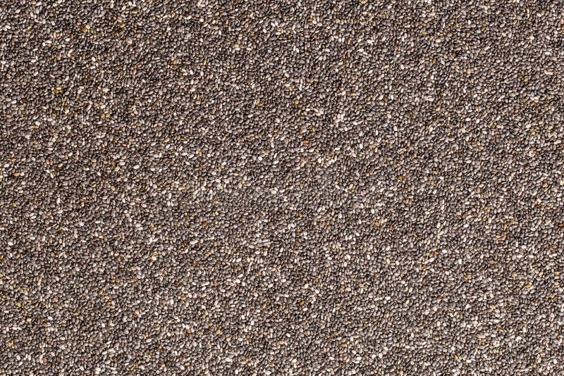 Chia seeds pattern. stock photo. Image of nutrition, spice - 77847970