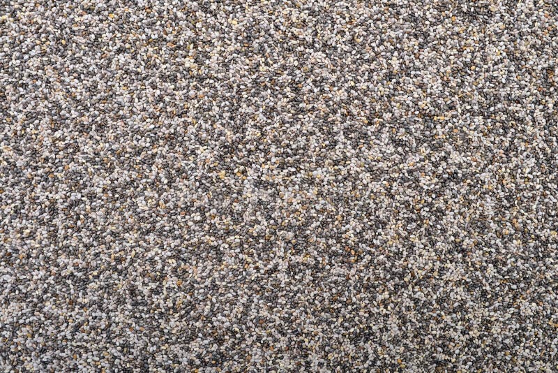 Chia seeds texture stock photo. Image of pattern, cook - 74768332