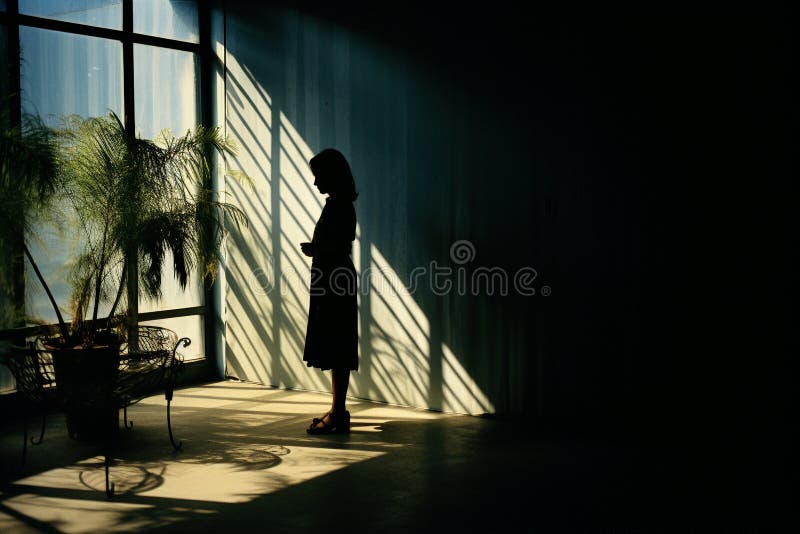 Chiaroscuro Unveiled: the Dance of Shadows and Light Stock Illustration ...
