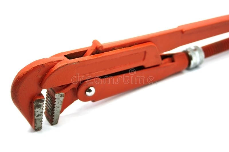 Chiave Della Pinza O Della Chiave Stringitubo Fotografia Stock ...