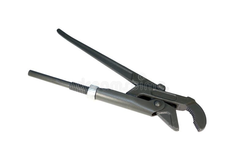 Chiave Stringitubo Regolabile Isolata Fotografia Stock - Immagine di ...