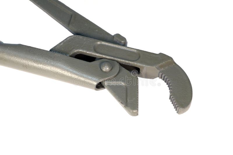 Chiave Stringitubo Regolabile Isolata Fotografia Stock - Immagine di ...