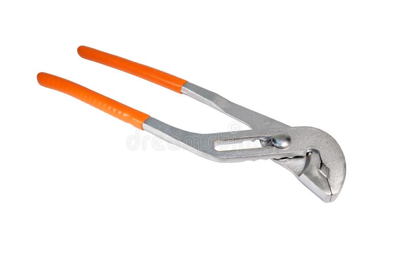 Chiave Stringitubo Regolabile Isolata Fotografia Stock - Immagine di ...