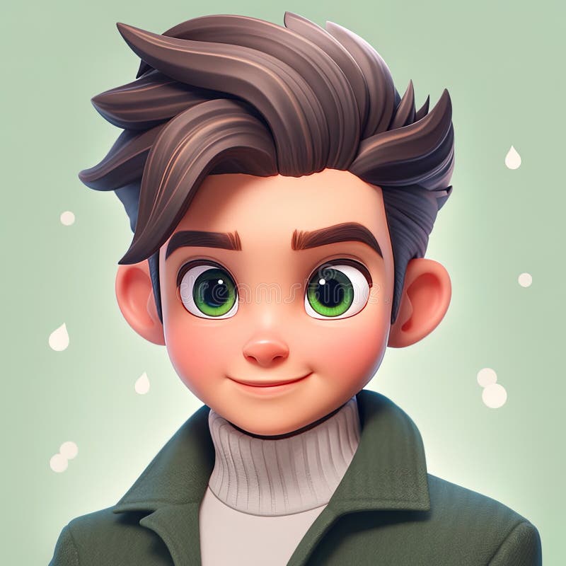 Chibi Boy Character Design. Stock Illustration - Illustration of ...