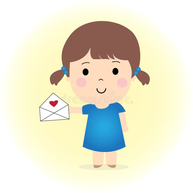 Cute Girl Mailbox Stock Illustrations – 78 Cute Girl Mailbox Stock ...