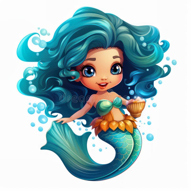 Chibi Mermaid Stock Illustrations – 79 Chibi Mermaid Stock ...
