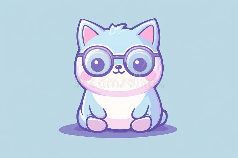 Chibi Style Teachable Mascot Design Featuring Soft Pastel Colors for a ...