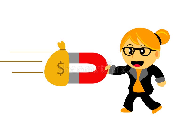 Chibi Woman Cartoon Character Stock Illustration - Illustration of ...