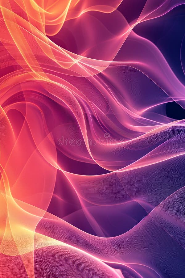 Chic Abstract Geometric Backdrop with Dynamic Lines on Fluid Gradient ...