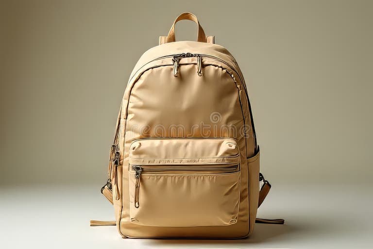 Stylish and Functional Beige Backpack Lightweight Durable and Versatile ...