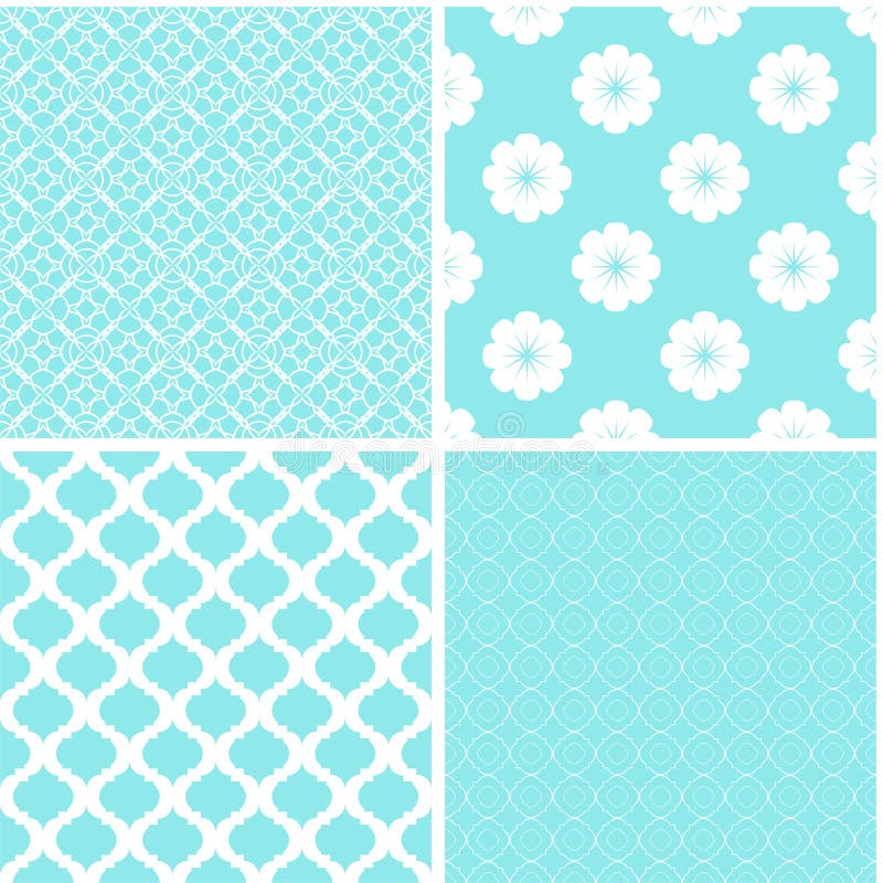 Chic Different Vector Seamless Patterns (tiling) Stock Vector ...