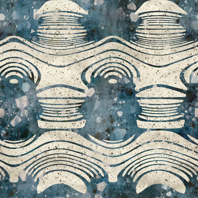 Chic Formal Grungy Abstract Texture Seamless Pattern Stock Photo ...