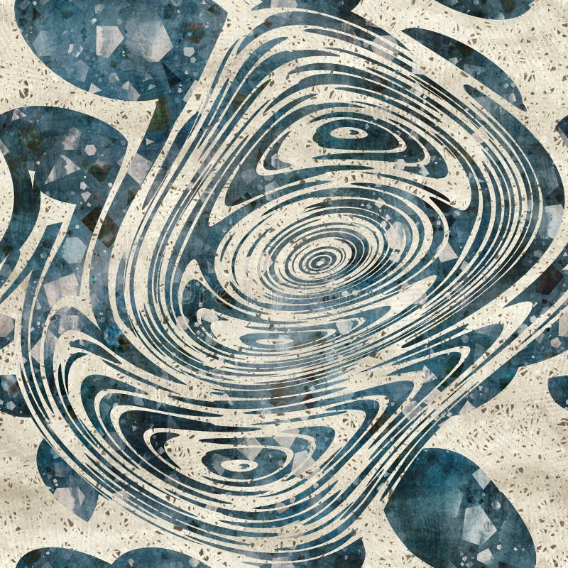 Chic Formal Grungy Abstract Texture Seamless Pattern Stock Illustration ...