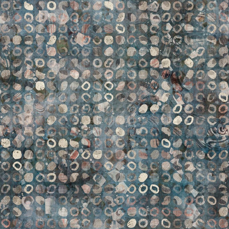 Chic Formal Grungy Geo Texture Seamless Pattern Stock Photo - Image of ...