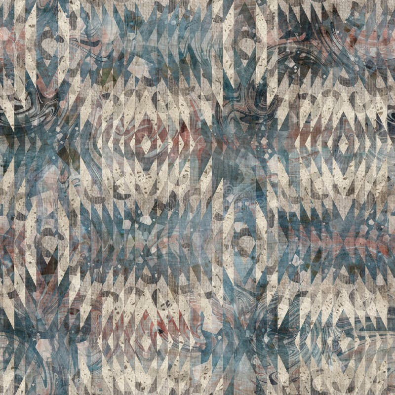 Chic Formal Grungy Geo Texture Seamless Pattern Stock Image - Image of ...
