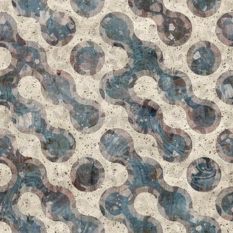 Chic Formal Grungy Geo Texture Seamless Pattern Stock Photo - Image of ...