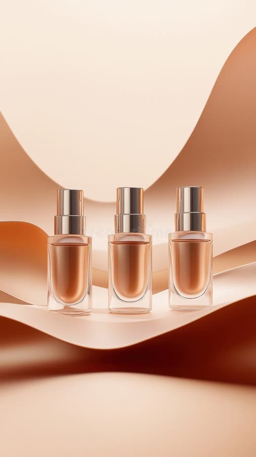 Chic Foundation Bottle Display Stock Photos - Free & Royalty-Free Stock ...